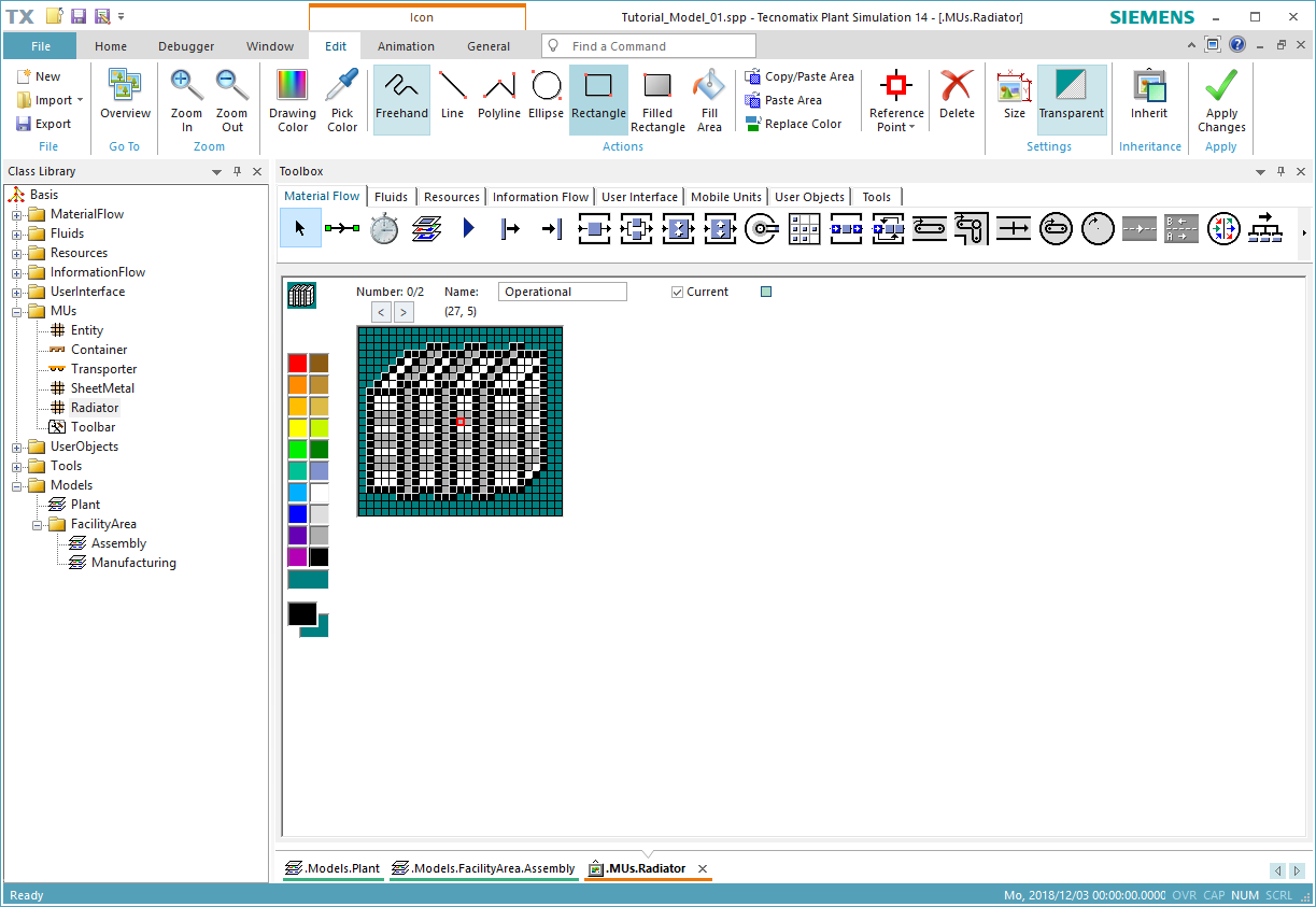 Chapter 3: Modeling in Plant Simulation - Material Flow (I)