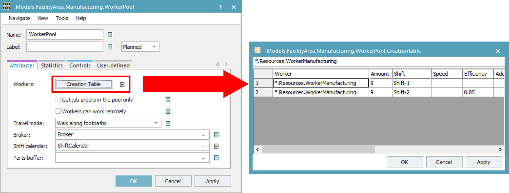 Chapter 4: Modeling in Plant Simulation - Resources